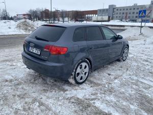 Pelēks Audi A3 2007 Klaipėda, ar dzinēja tilpumu 1.97 L un nobraukumu 271 tūkst. km par 3200 €, foto 3 vietnē AUTOMOTO.COM.LV