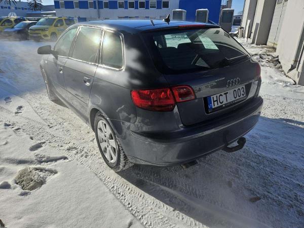 Grey Audi A3 2007 in Kaunas, with an engine capacity of 1.90 L and mileage of 390 thousand km for 3000 €, photo 3 on AUTOMOTO.COM.LV