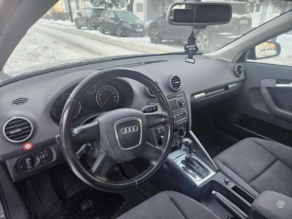 Grey Audi A3 2007 in Kaunas, with an engine capacity of 1.90 L and mileage of 390 thousand km for 3000 €, photo 8 on AUTOMOTO.COM.LV