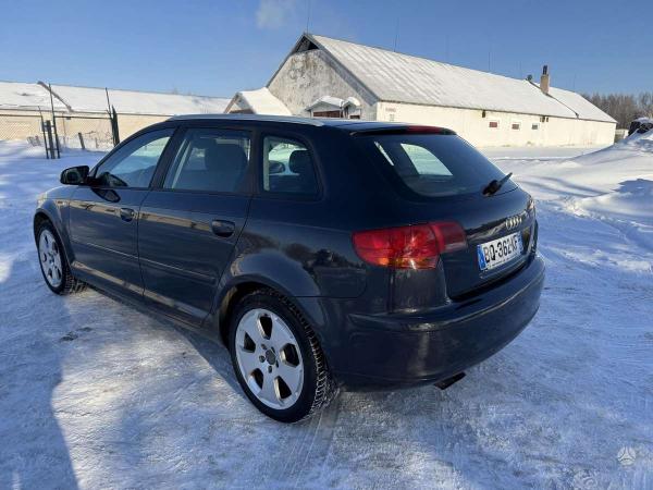 Grey Audi A3 2007 in Taurage, with an engine capacity of 1.90 L and mileage of 275 thousand km for 3800 €, photo 5 on AUTOMOTO.COM.LV