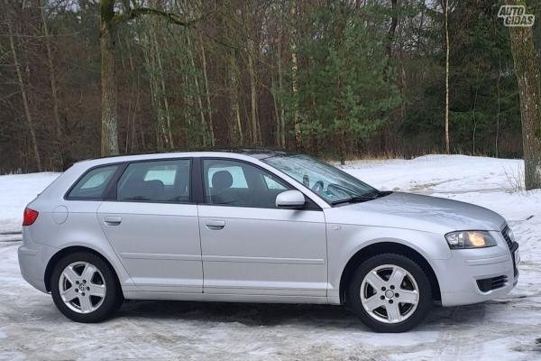 Pelēks Audi A3 2007 Kauņa, ar dzinēja tilpumu 1.60 L un nobraukumu 240 tūkst. km par 1950 €, foto 4 vietnē AUTOMOTO.COM.LV
