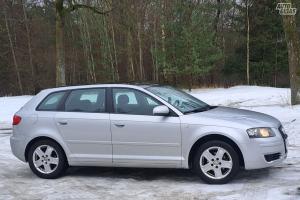 Grey Audi A3 2007 in Kaunas, with an engine capacity of 1.60 L and mileage of 240 thousand km for 1950 €, photo 4 on AUTOMOTO.COM.LV