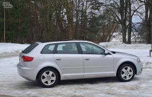 Grey Audi A3 2007 in Kaunas, with an engine capacity of 1.60 L and mileage of 240 thousand km for 1950 €, photo 5 on AUTOMOTO.COM.LV