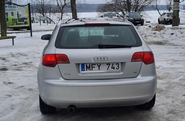 Pelēks Audi A3 2007 Kauņa, ar dzinēja tilpumu 1.60 L un nobraukumu 240 tūkst. km par 1950 €, foto 8 vietnē AUTOMOTO.COM.LV
