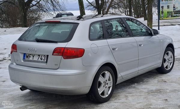 Pelēks Audi A3 2007 Kauņa, ar dzinēja tilpumu 1.60 L un nobraukumu 240 tūkst. km par 1950 €, foto 10 vietnē AUTOMOTO.COM.LV