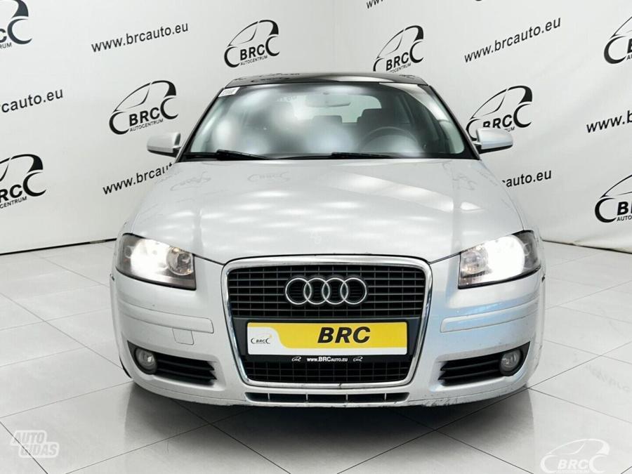 Grey Audi A3 2007 in Avizieniai, with an engine capacity of 2.00 L and mileage of 279 thousand km for 2900 €, photo 21 on AUTOMOTO.COM.LV