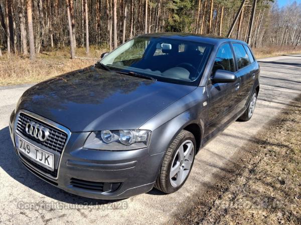 Grey Audi A3 2007 in Tallinn, with an engine capacity of 2.00 L and mileage of 274 thousand km for 3499 €, photo 2 on AUTOMOTO.COM.LV