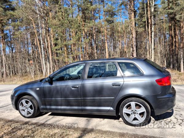 Grey Audi A3 2007 in Tallinn, with an engine capacity of 2.00 L and mileage of 274 thousand km for 3499 €, photo 4 on AUTOMOTO.COM.LV