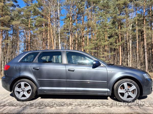 Grey Audi A3 2007 in Tallinn, with an engine capacity of 2.00 L and mileage of 274 thousand km for 3499 €, photo 5 on AUTOMOTO.COM.LV