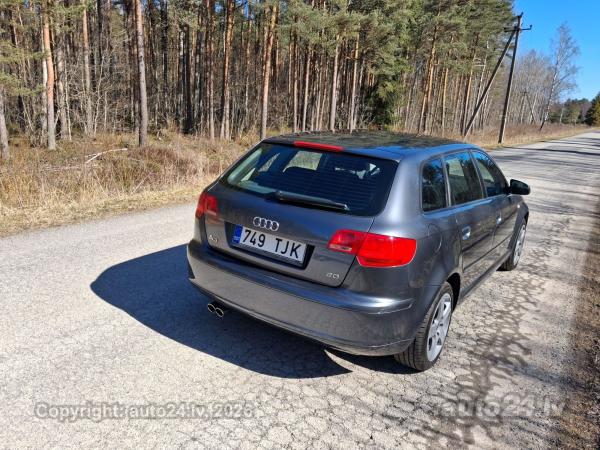 Grey Audi A3 2007 in Tallinn, with an engine capacity of 2.00 L and mileage of 274 thousand km for 3499 €, photo 10 on AUTOMOTO.COM.LV
