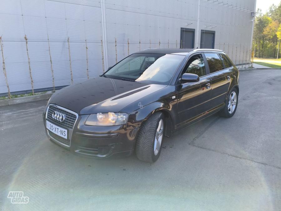 Grey Audi A3 2007 in Utena, with an engine capacity of 1.80 L and mileage of 324 thousand km for 3199 €, photo 3 on AUTOMOTO.COM.LV