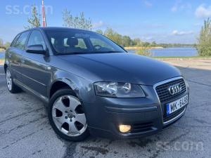 Серый Ауди А3 2007 в Рига, объемом двигателя 1.90 л и пробегом 200 тыс. км за 3690 €, фото  на AUTOMOTO.COM.LV