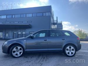 Grey Audi A3 2007 in Riga, with an engine capacity of 1.90 L and mileage of 200 thousand km for 3690 €, photo 3 on AUTOMOTO.COM.LV