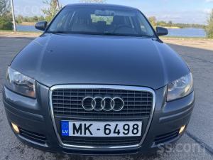 Grey Audi A3 2007 in Riga, with an engine capacity of 1.90 L and mileage of 200 thousand km for 3690 €, photo 15 on AUTOMOTO.COM.LV