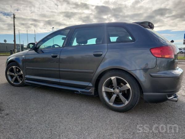 Pelēks Audi A3 2007 Liepāja, ar dzinēja tilpumu 2.00 L un nobraukumu 265 tūkst. km par 3600 €, foto 2 vietnē AUTOMOTO.COM.LV
