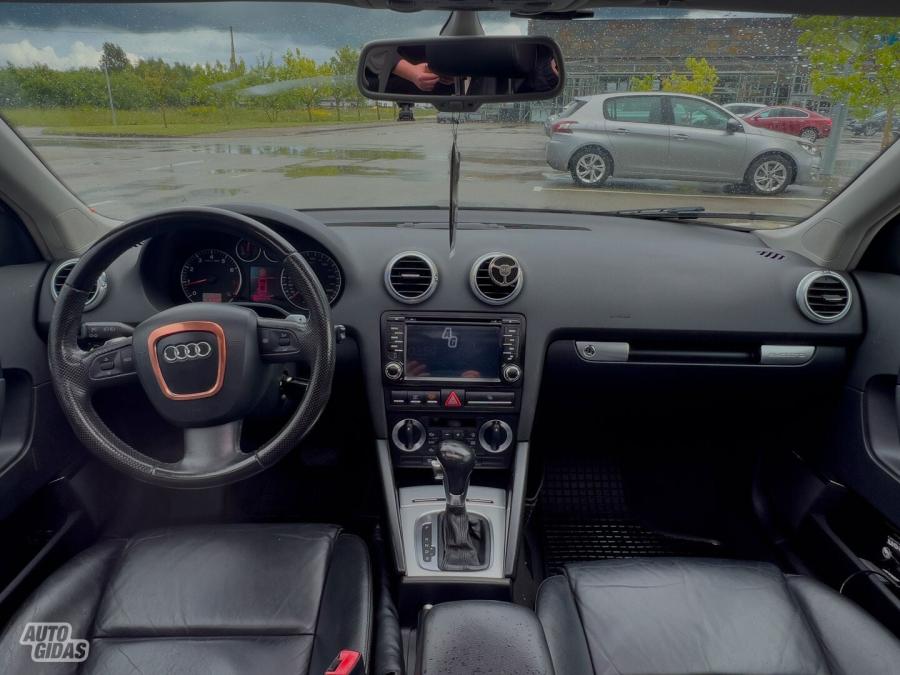 Grey Audi A3 2007 in Mazeikiai, with an engine capacity of 3.20 L and mileage of 202 thousand km for 3650 €, photo 12 on AUTOMOTO.COM.LV