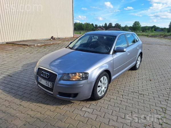Серый Ауди А3 2007 в Салдус, объемом двигателя 1.90 л и пробегом 210 тыс. км за 2450 €, фото 2 на AUTOMOTO.COM.LV