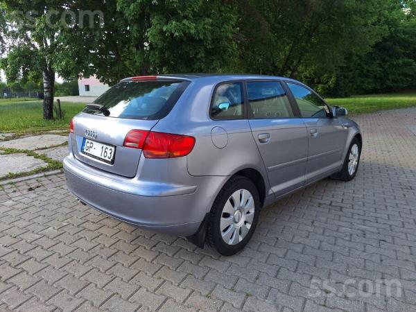 Серый Ауди А3 2007 в Салдус, объемом двигателя 1.90 л и пробегом 210 тыс. км за 2450 €, фото 5 на AUTOMOTO.COM.LV