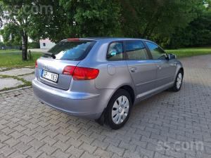 Pelēks Audi A3 2007 Saldus, ar dzinēja tilpumu 1.90 L un nobraukumu 210 tūkst. km par 2450 €, foto 6 vietnē AUTOMOTO.COM.LV