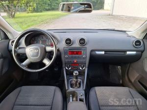 Pelēks Audi A3 2007 Saldus, ar dzinēja tilpumu 1.90 L un nobraukumu 210 tūkst. km par 2450 €, foto 8 vietnē AUTOMOTO.COM.LV