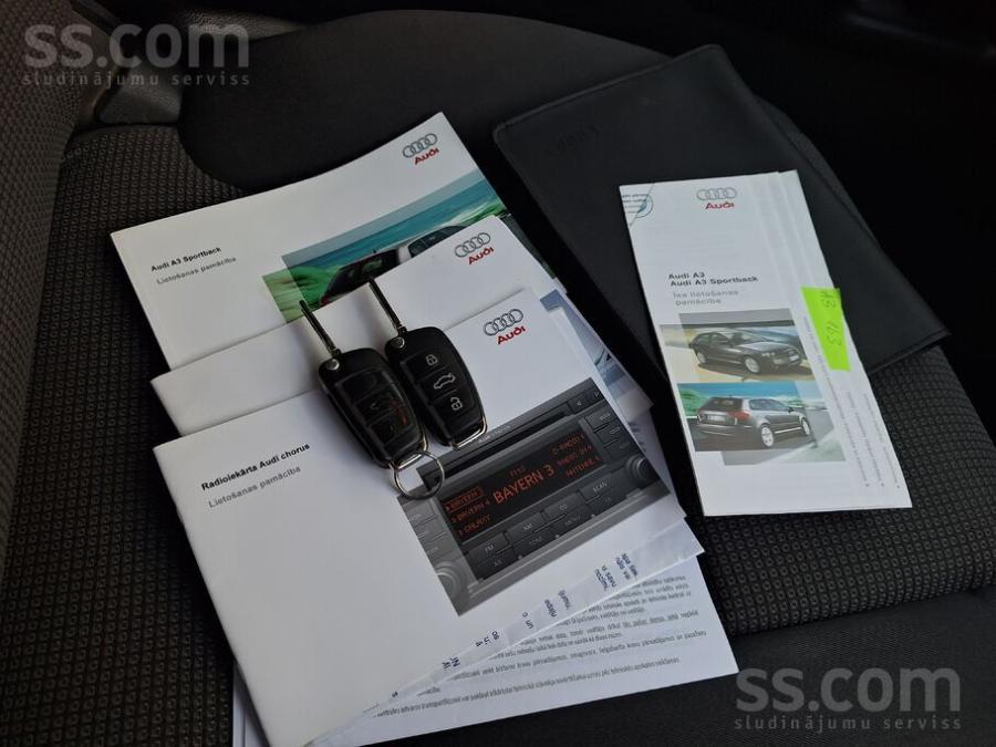 Pelēks Audi A3 2007 Saldus, ar dzinēja tilpumu 1.90 L un nobraukumu 210 tūkst. km par 2450 €, foto 15 vietnē AUTOMOTO.COM.LV
