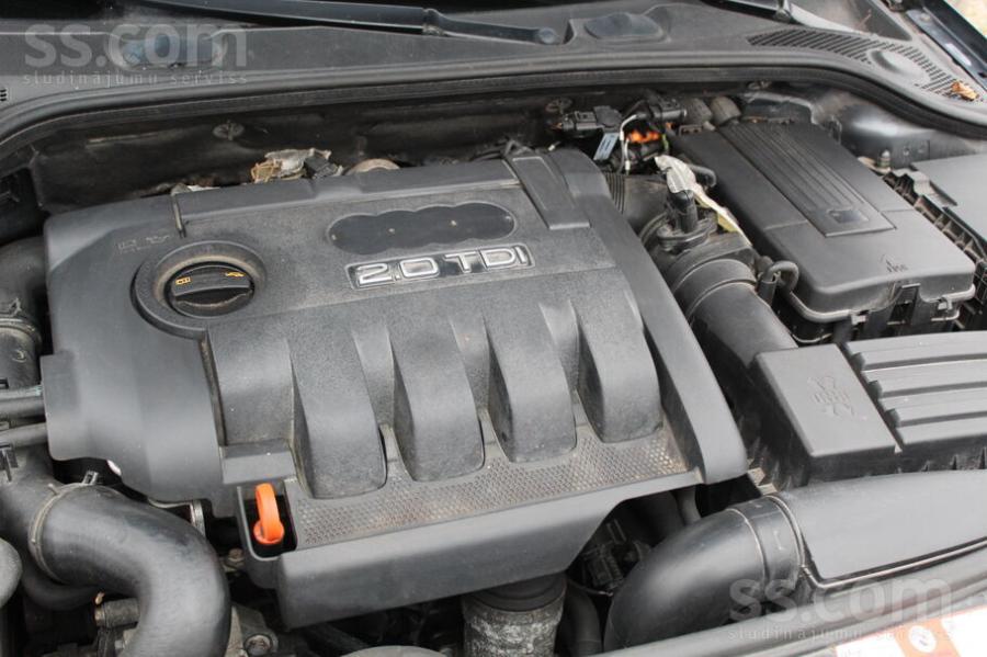 Grey Audi A3 2007 in Liepaja, with an engine capacity of 2.00 L and mileage of 265 thousand km for 3500 €, photo 12 on AUTOMOTO.COM.LV