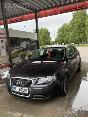 Pelēks Audi A3 2007 Jelgava, ar dzinēja tilpumu 1.90 L un nobraukumu 267 tūkst. km par 2700 €, foto  vietnē AUTOMOTO.COM.LV