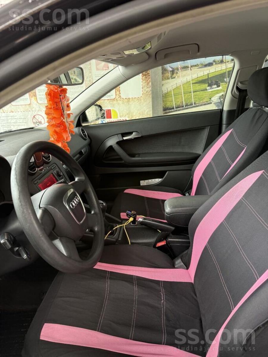 Pelēks Audi A3 2007 Jelgava, ar dzinēja tilpumu 1.90 L un nobraukumu 267 tūkst. km par 2700 €, foto 6 vietnē AUTOMOTO.COM.LV
