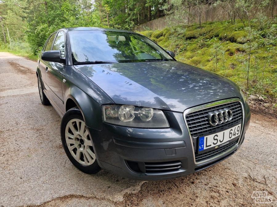 Pelēks Audi A3 2007 Ignalina, ar dzinēja tilpumu 2.00 L un nobraukumu 400 tūkst. km par 2650 €, foto 1 vietnē AUTOMOTO.COM.LV