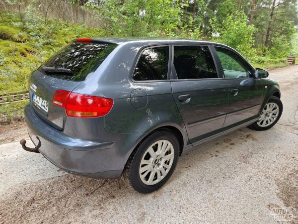 Pelēks Audi A3 2007 Ignalina, ar dzinēja tilpumu 2.00 L un nobraukumu 400 tūkst. km par 2650 €, foto 3 vietnē AUTOMOTO.COM.LV