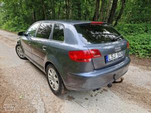 Pelēks Audi A3 2007 Ignalina, ar dzinēja tilpumu 2.00 L un nobraukumu 400 tūkst. km par 2650 €, foto 5 vietnē AUTOMOTO.COM.LV
