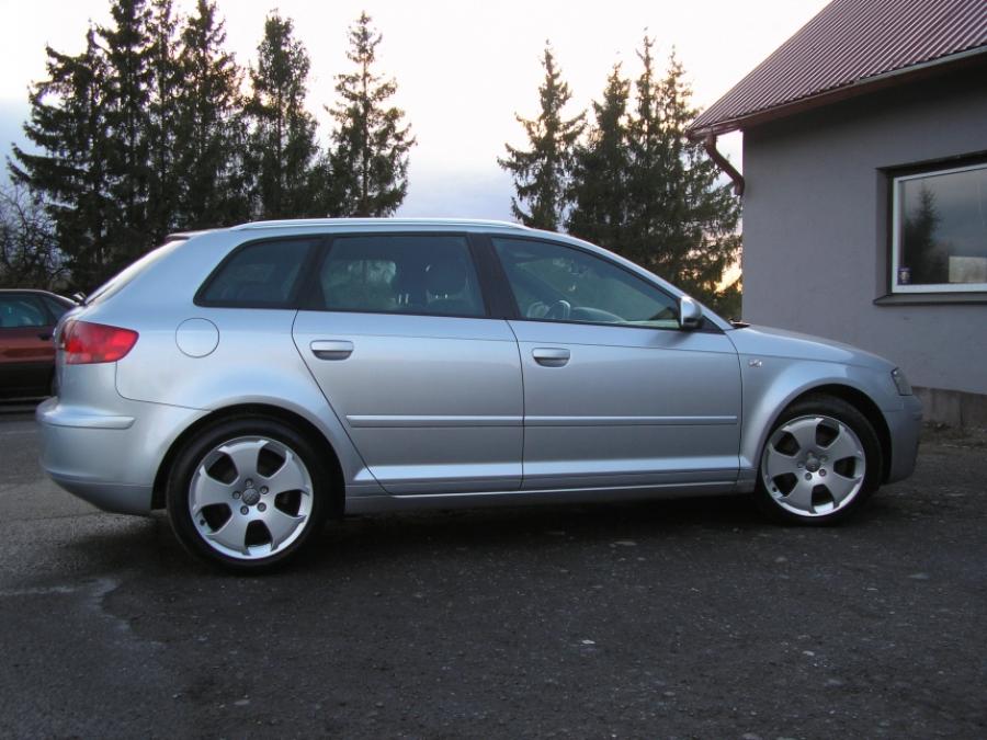 Grey Audi A3 2007 in Riga, with an engine capacity of 2.00 L and mileage of 255 thousand km for 4490 €, photo 4 on AUTOMOTO.COM.LV