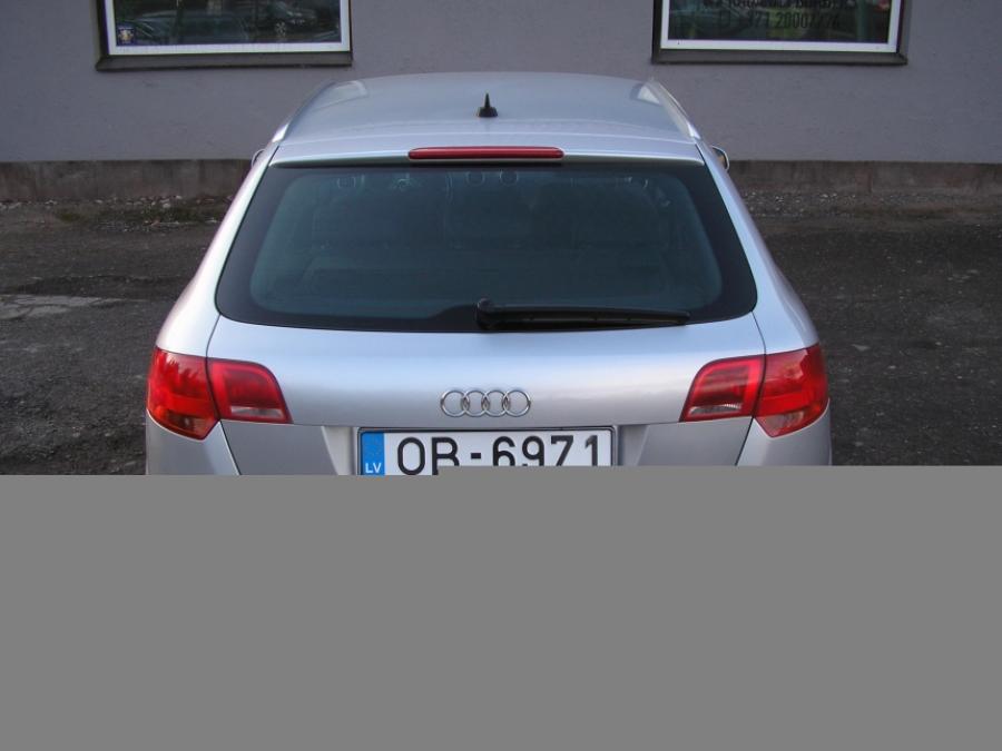 Grey Audi A3 2007 in Riga, with an engine capacity of 2.00 L and mileage of 255 thousand km for 4490 €, photo 7 on AUTOMOTO.COM.LV