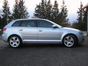 Grey Audi A3 2007 in Riga, with an engine capacity of 2.00 L and mileage of 255 thousand km for 4490 €, photo 8 on AUTOMOTO.COM.LV
