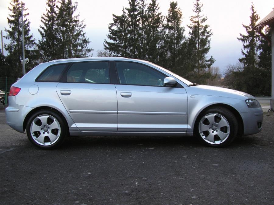 Grey Audi A3 2007 in Riga, with an engine capacity of 2.00 L and mileage of 255 thousand km for 4490 €, photo 8 on AUTOMOTO.COM.LV