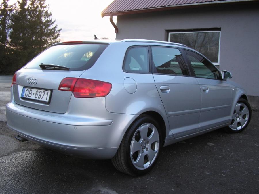 Grey Audi A3 2007 in Riga, with an engine capacity of 2.00 L and mileage of 255 thousand km for 4490 €, photo 11 on AUTOMOTO.COM.LV