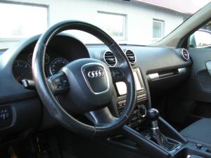 Grey Audi A3 2007 in Riga, with an engine capacity of 2.00 L and mileage of 255 thousand km for 4490 €, photo 16 on AUTOMOTO.COM.LV