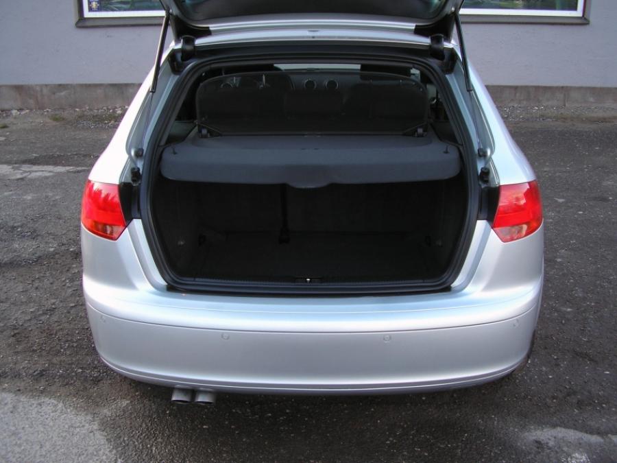 Grey Audi A3 2007 in Riga, with an engine capacity of 2.00 L and mileage of 255 thousand km for 4490 €, photo 19 on AUTOMOTO.COM.LV