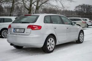 Pelēks Audi A3 2007 Liepāja, ar dzinēja tilpumu 1.90 L un nobraukumu 205 tūkst. km par 4200 €, foto 4 vietnē AUTOMOTO.COM.LV