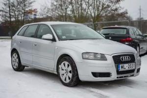 Pelēks Audi A3 2007 Liepāja, ar dzinēja tilpumu 1.90 L un nobraukumu 205 tūkst. km par 4200 €, foto 5 vietnē AUTOMOTO.COM.LV