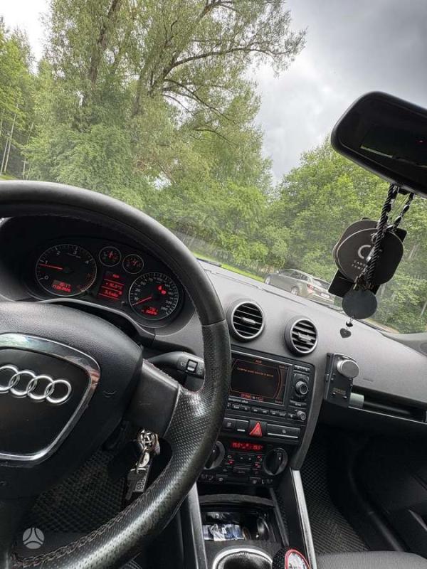Pelēks Audi A3 2007 Utena, ar dzinēja tilpumu 1.97 L un nobraukumu 304 tūkst. km par 2400 €, foto 2 vietnē AUTOMOTO.COM.LV
