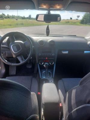 Grey Audi A3 2007 in Vilkaviskis, with an engine capacity of 1.90 L and mileage of 366 thousand km for 2700 €, photo 14 on AUTOMOTO.COM.LV