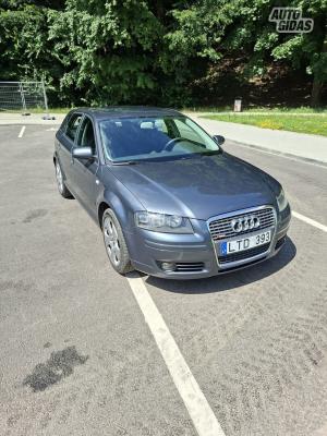 Grey Audi A3 2007 in Kaunas, with an engine capacity of 1.90 L and mileage of 316 thousand km for 2550 €, photo 3 on AUTOMOTO.COM.LV