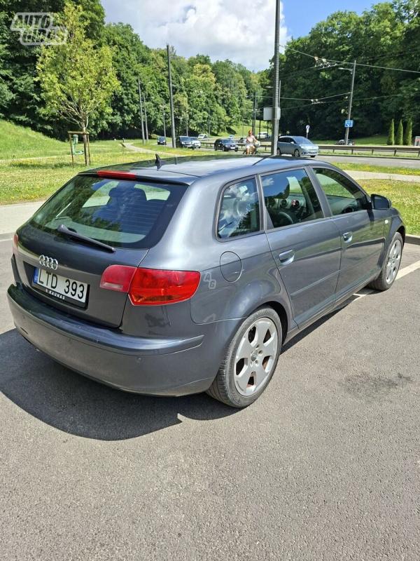 Серый Ауди А3 2007 в Каунас, объемом двигателя 1.90 л и пробегом 316 тыс. км за 2550 €, фото 4 на AUTOMOTO.COM.LV