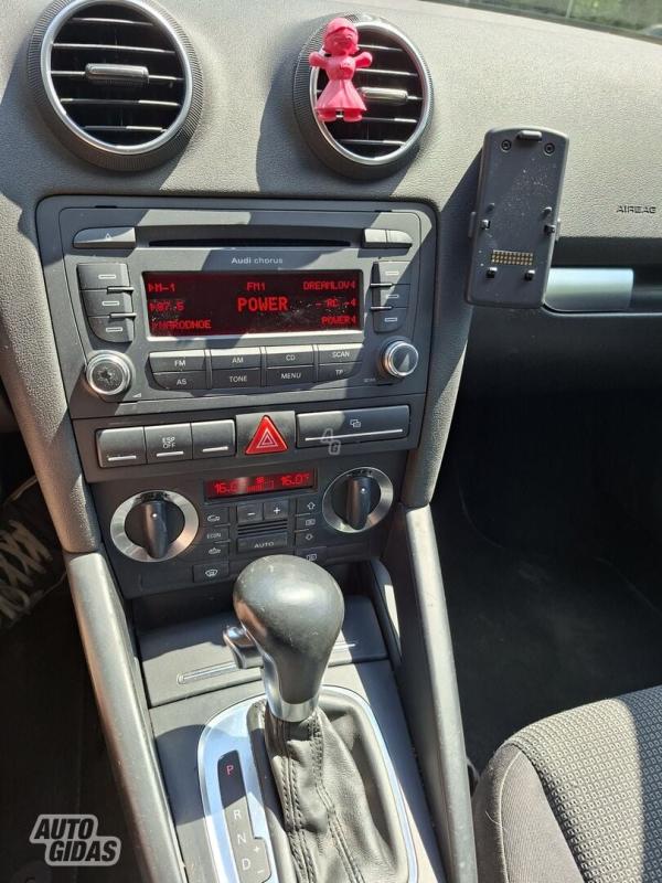 Серый Ауди А3 2007 в Каунас, объемом двигателя 1.90 л и пробегом 316 тыс. км за 2550 €, фото 10 на AUTOMOTO.COM.LV