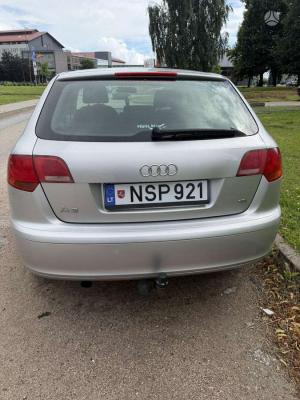 Grey Audi A3 2007 in Kaunas, with an engine capacity of 1.60 L and mileage of 268 thousand km for 3000 €, photo 3 on AUTOMOTO.COM.LV