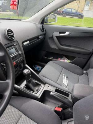 Grey Audi A3 2007 in Kaunas, with an engine capacity of 1.60 L and mileage of 268 thousand km for 3000 €, photo 9 on AUTOMOTO.COM.LV