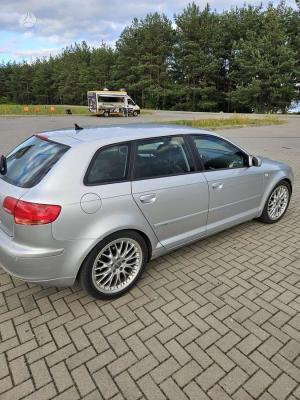 Grey Audi A3 2007 in Lazdijai, with an engine capacity of 1.97 L and mileage of 300 thousand km for 2800 €, photo 4 on AUTOMOTO.COM.LV