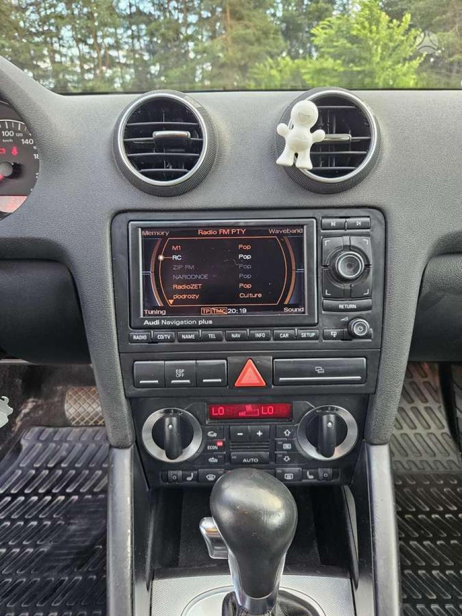 Grey Audi A3 2007 in Lazdijai, with an engine capacity of 1.97 L and mileage of 300 thousand km for 2800 €, photo 16 on AUTOMOTO.COM.LV