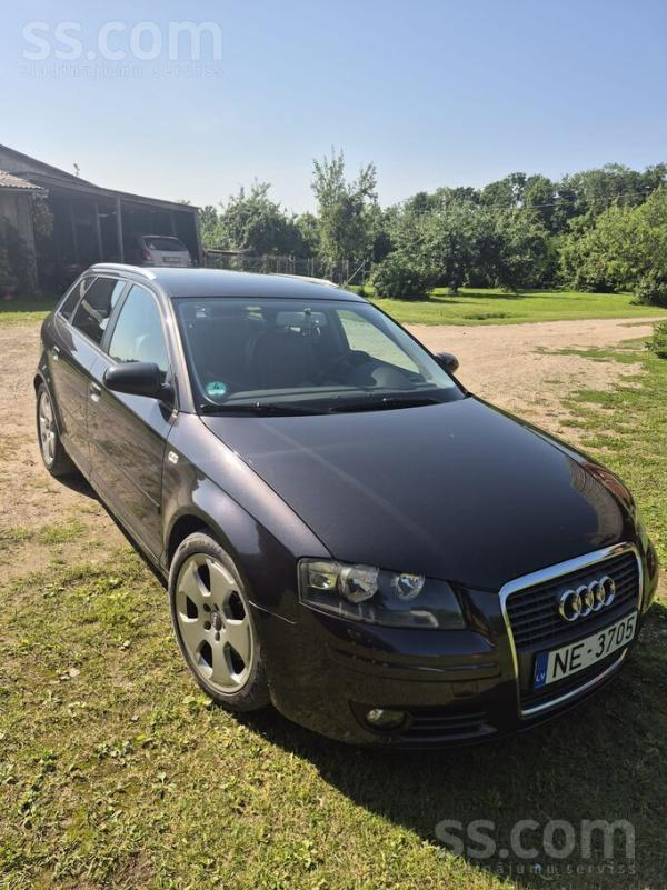 Pelēks Audi A3 2007 Liepāja, ar dzinēja tilpumu 2.00 L un nobraukumu 262 tūkst. km par 3500 €, foto 1 vietnē AUTOMOTO.COM.LV